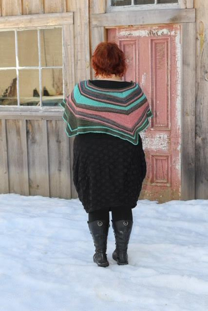 Scylla Shawl by Kim McBrien Evans-Digital PDF Pattern – Indigodragonfly