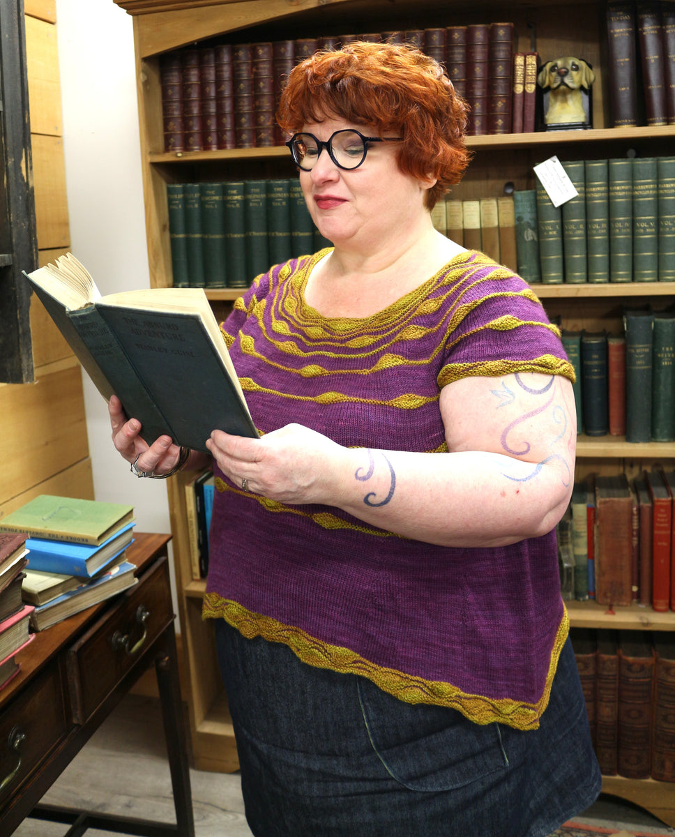 Frog & Node Circular Yoke Sweater by Kim McBrien Evans-Digital PDF Pat ...